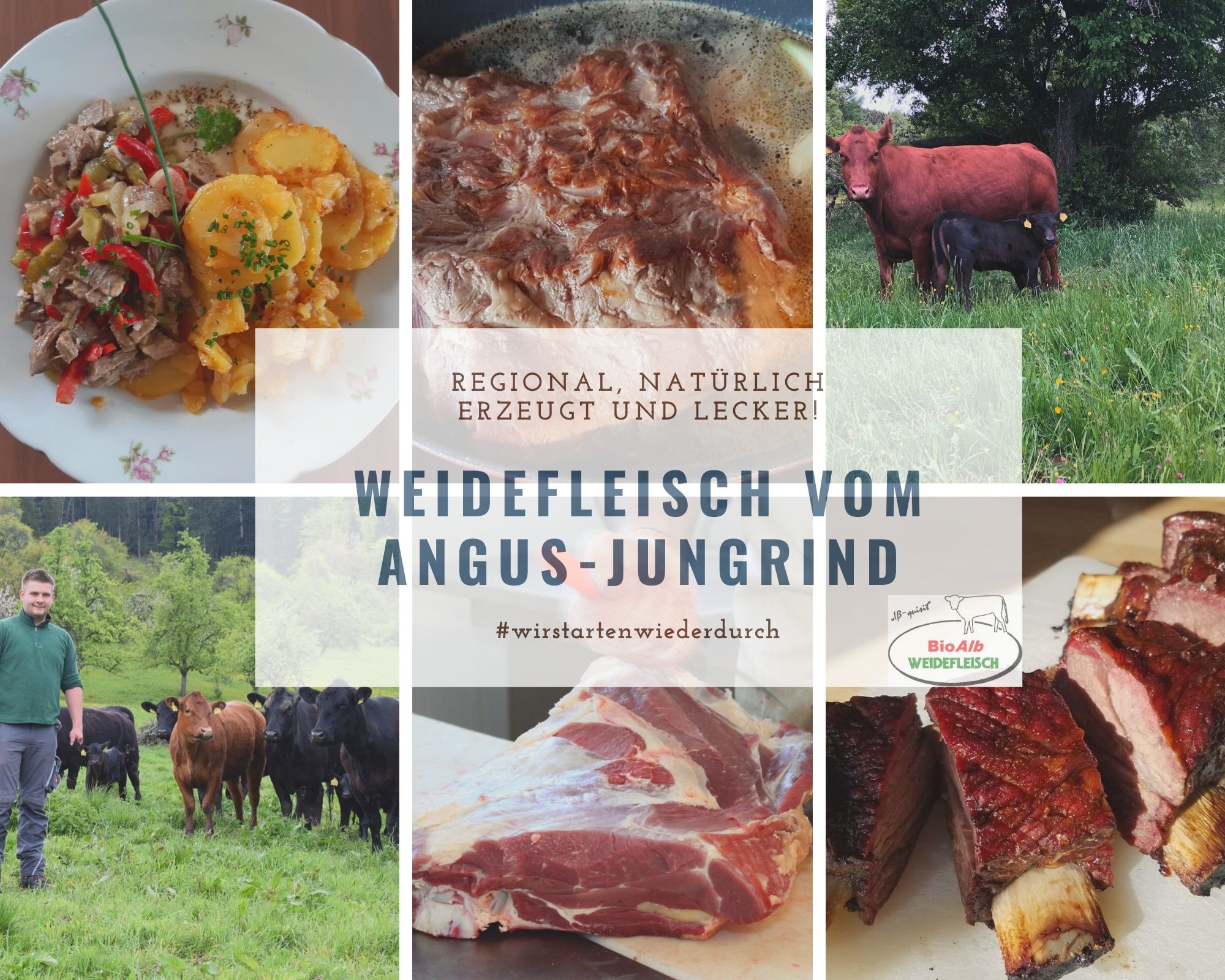 Bioalb-Weidefleisch KG, 72365, Ratshausen, Rindfleisch, Rindfleisch vom ...